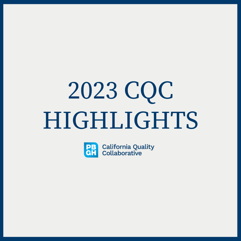 2023 CQC Highlights